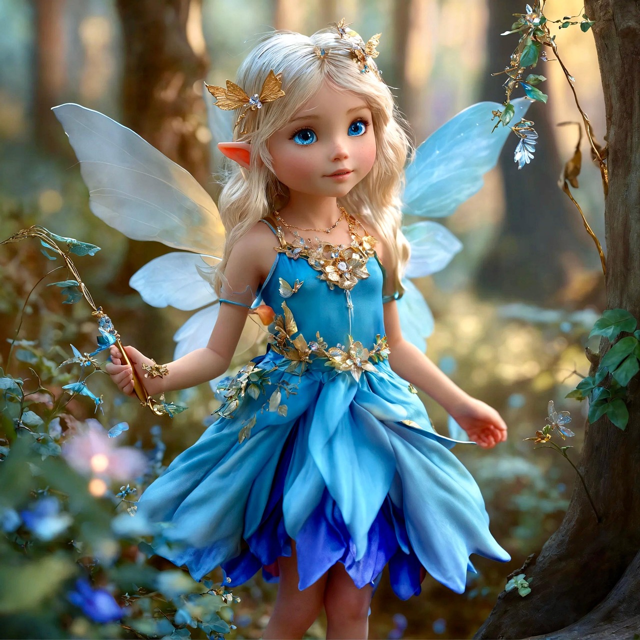 Download Mystical, Fairy, Forest. Royalty-Free Stock Illustration Image ...