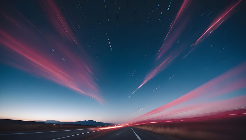 Download Night Sky, Digital Art, Beautiful Image. Royalty-Free Stock ...