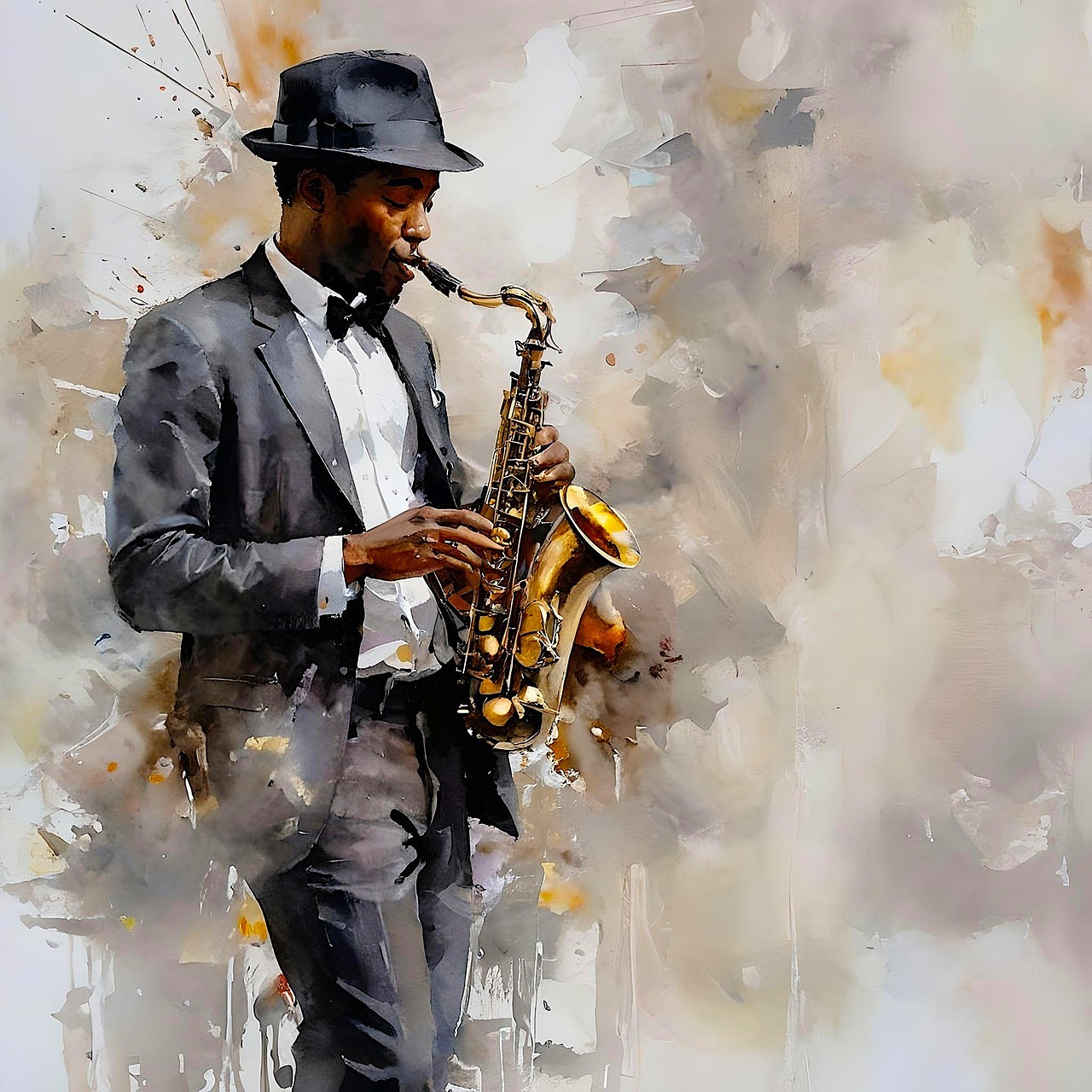 Download Black Musician, Musician, Playing. Royalty-Free Stock ...