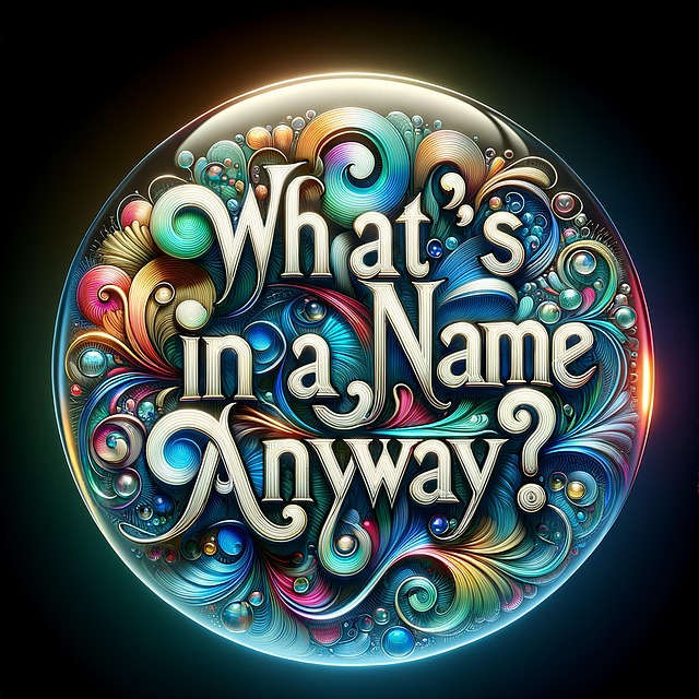 Download What'S In A Name, Question, Philosophy. Royalty-Free Stock ...