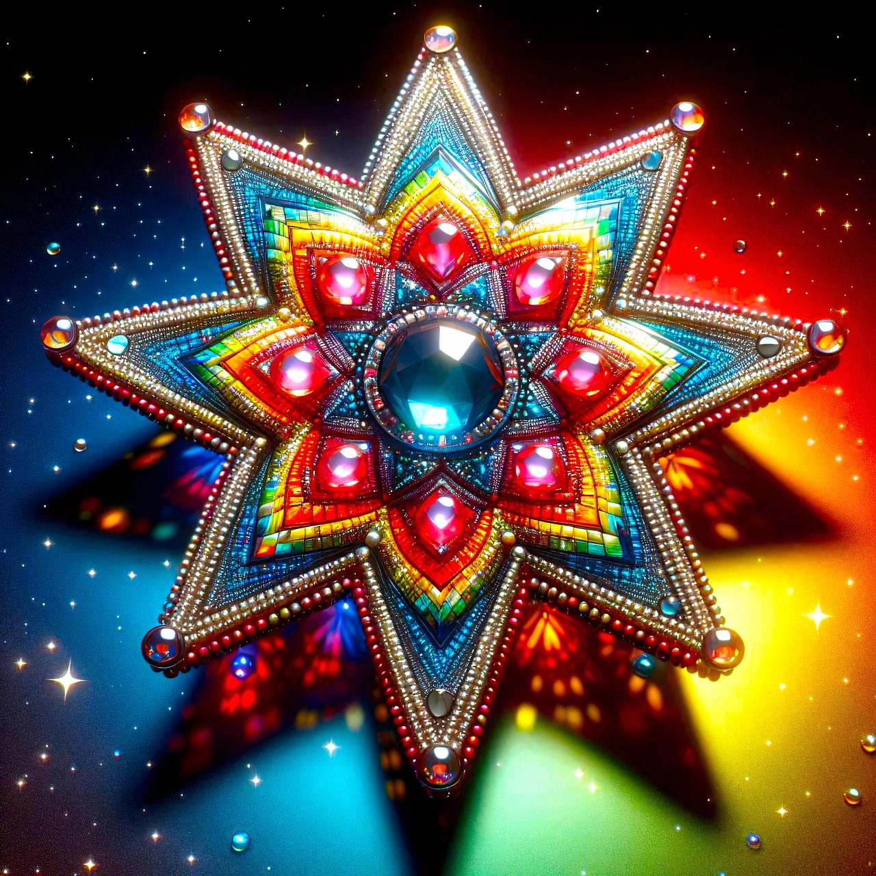 Download Ai Generated, Stars, Jewels. Royalty-Free Stock Illustration ...