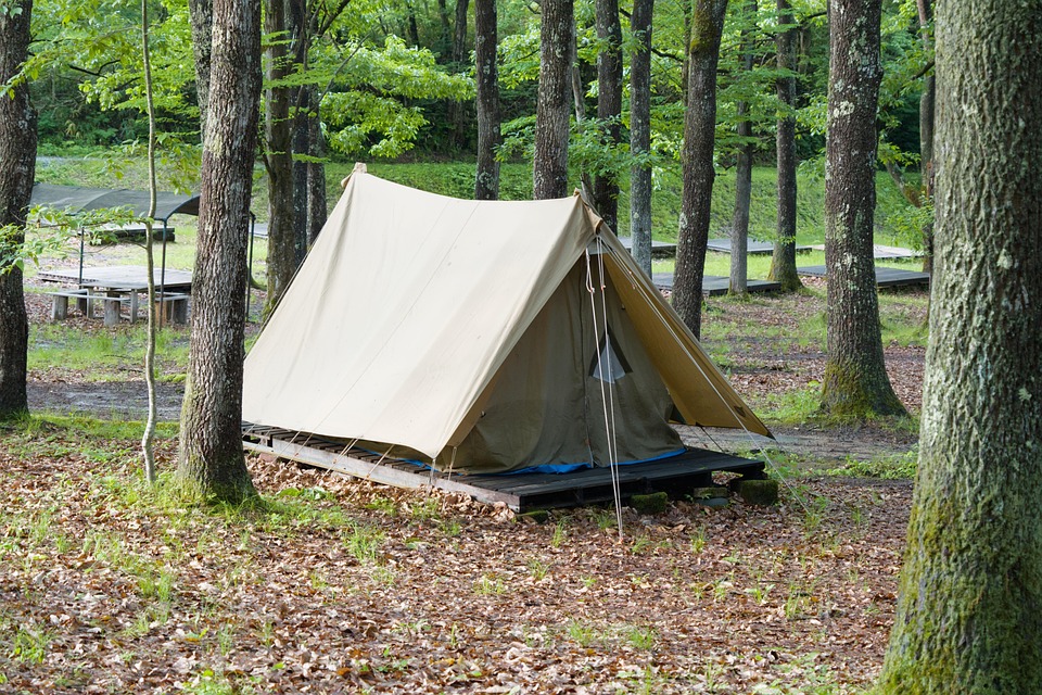 Tente Camping Forêt Terrain De - Photo gratuite sur Pixabay