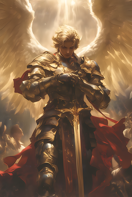 Download Ai Generated, Archangel, Angel. Royalty-Free Stock ...