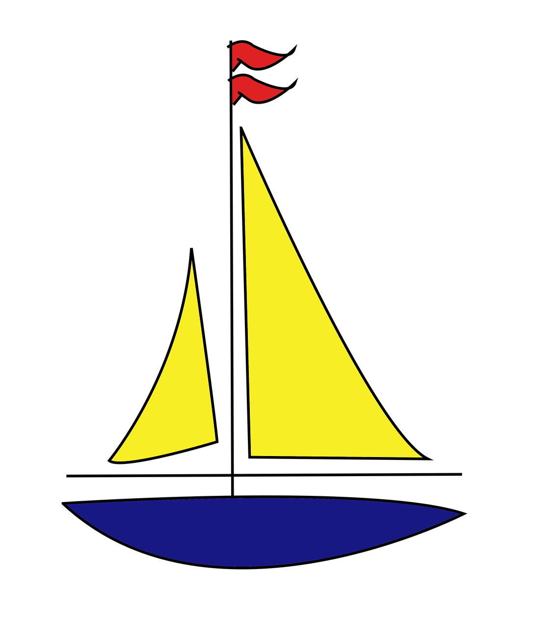 Download Sailboat, Ship, Sailing. Royalty-Free Stock Illustration Image ...