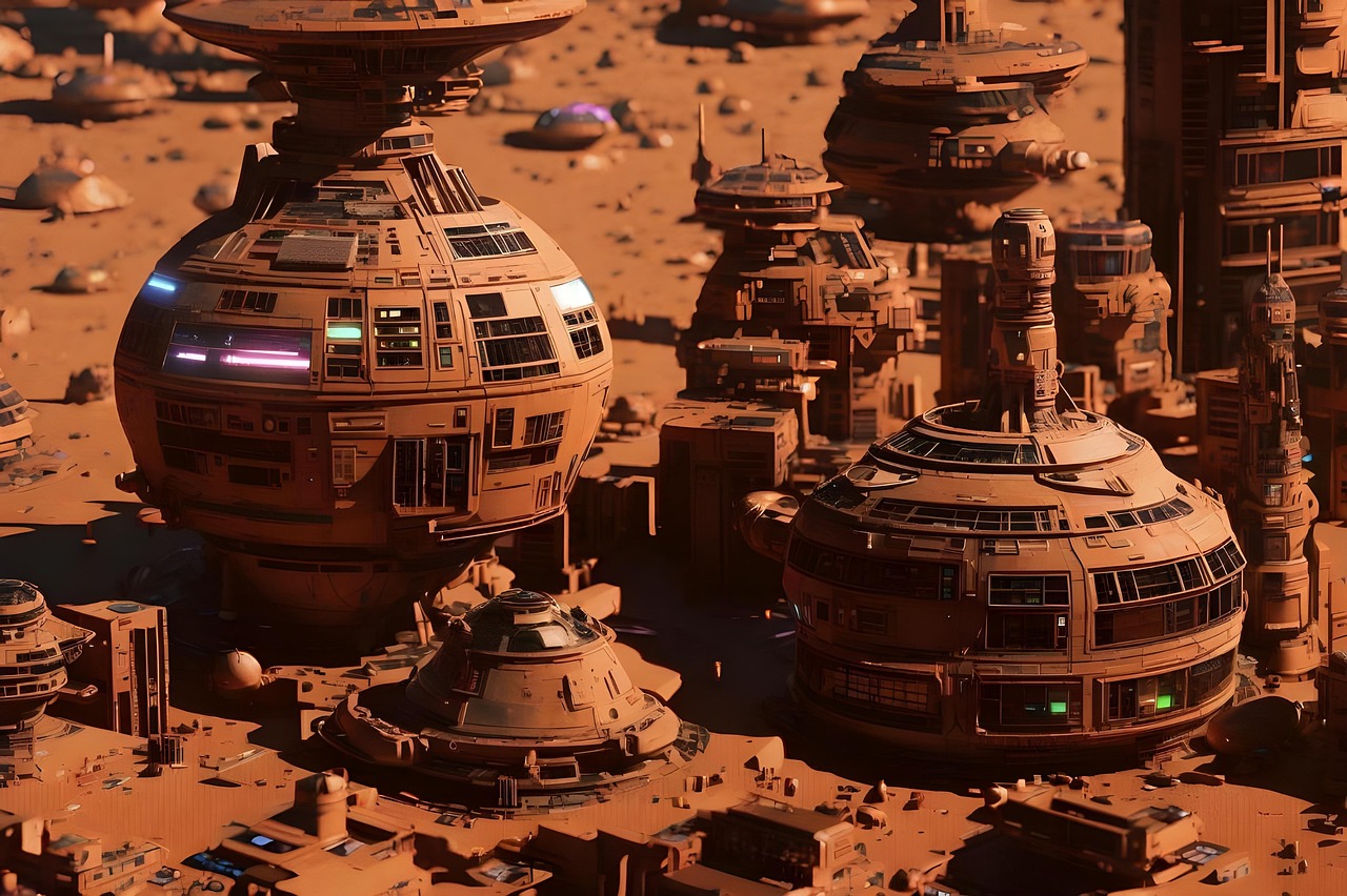 Download Ai Generated, Alien, Spaceships. Royalty-Free Stock ...