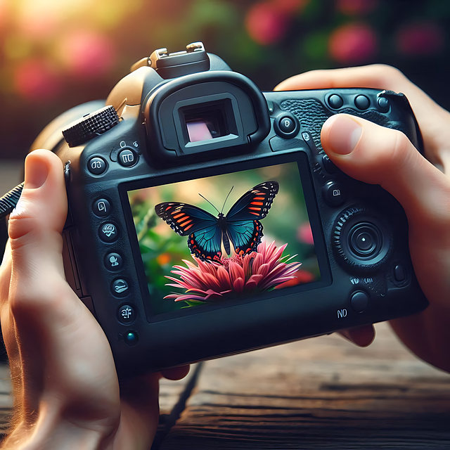 Download Photocamera, Butterfly, Hands. Royalty-Free Stock Illustration ...