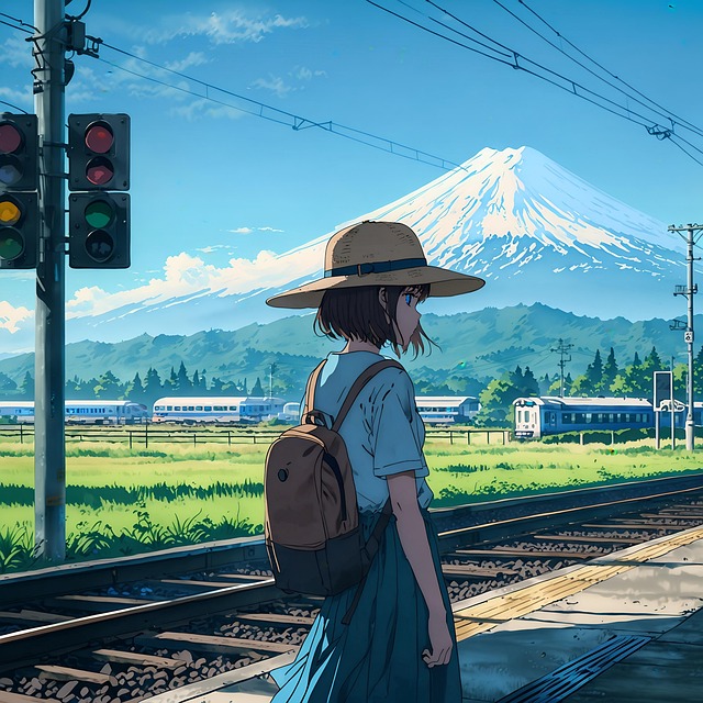 Download Girl, Anime, Travel. Royalty-Free Stock Illustration Image ...