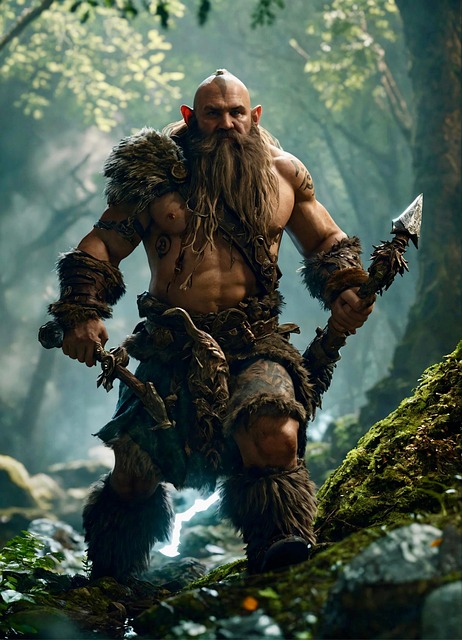 Download Ai Generated, Barbarian, Warrior. Royalty-Free Stock ...