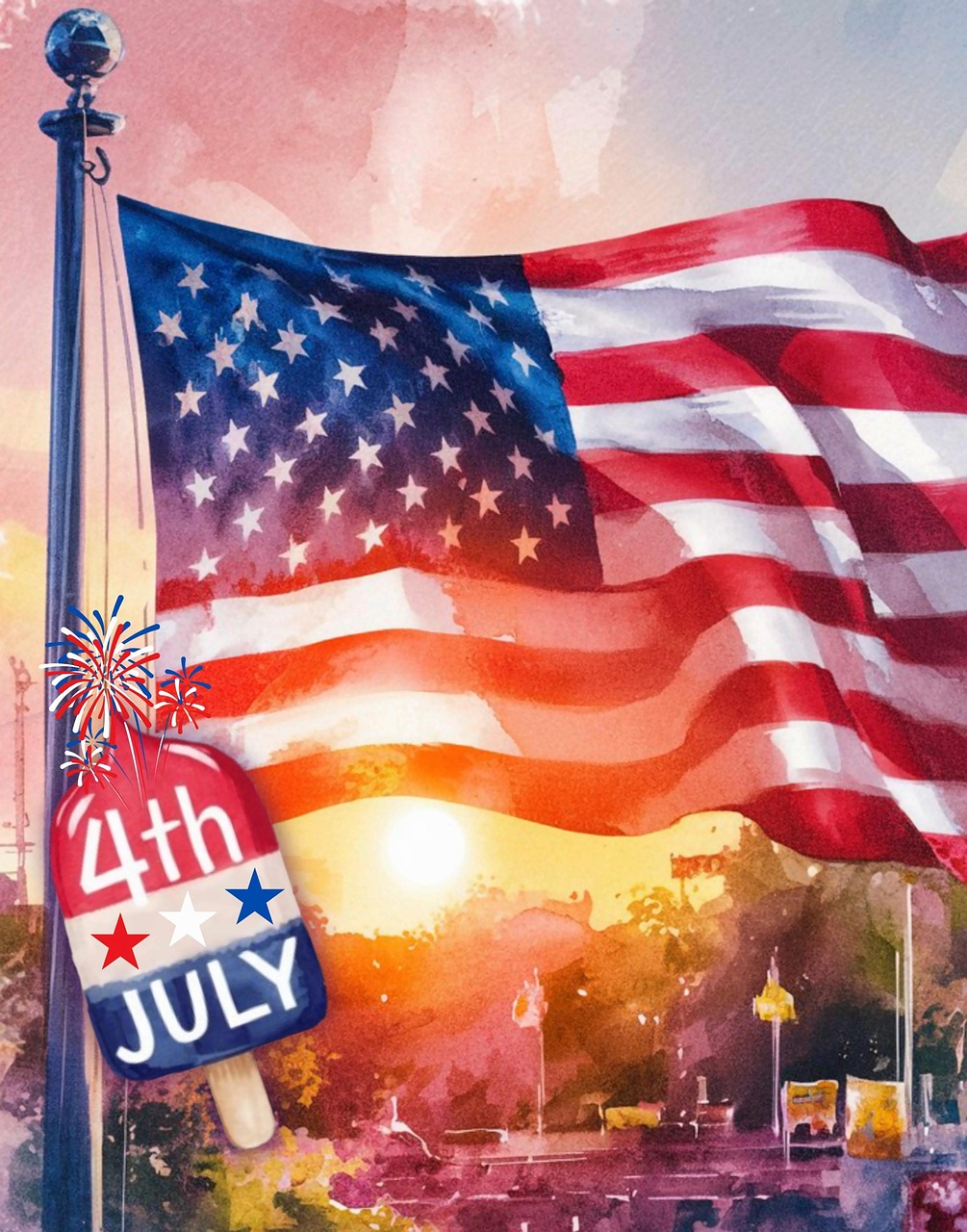 Download Holiday, 4Th Of July, Red. Royalty-Free Stock Illustration ...