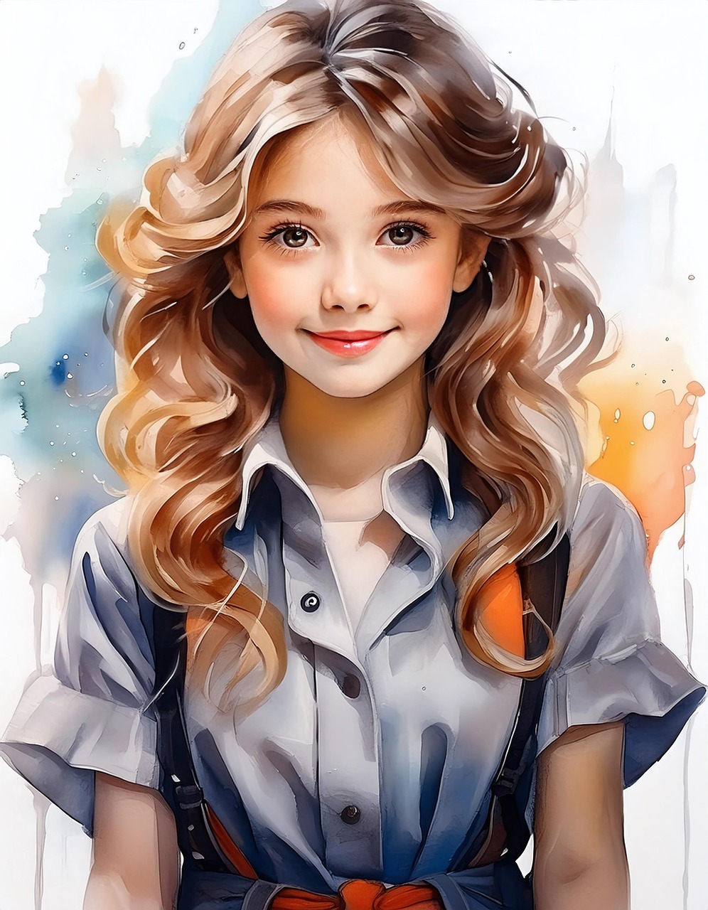Fille Personnage Aquarelle - Image gratuite sur Pixabay - Pixabay