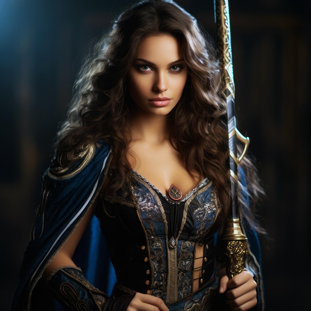 Download Warrior Woman Princess Royalty Free Stock Illustration
