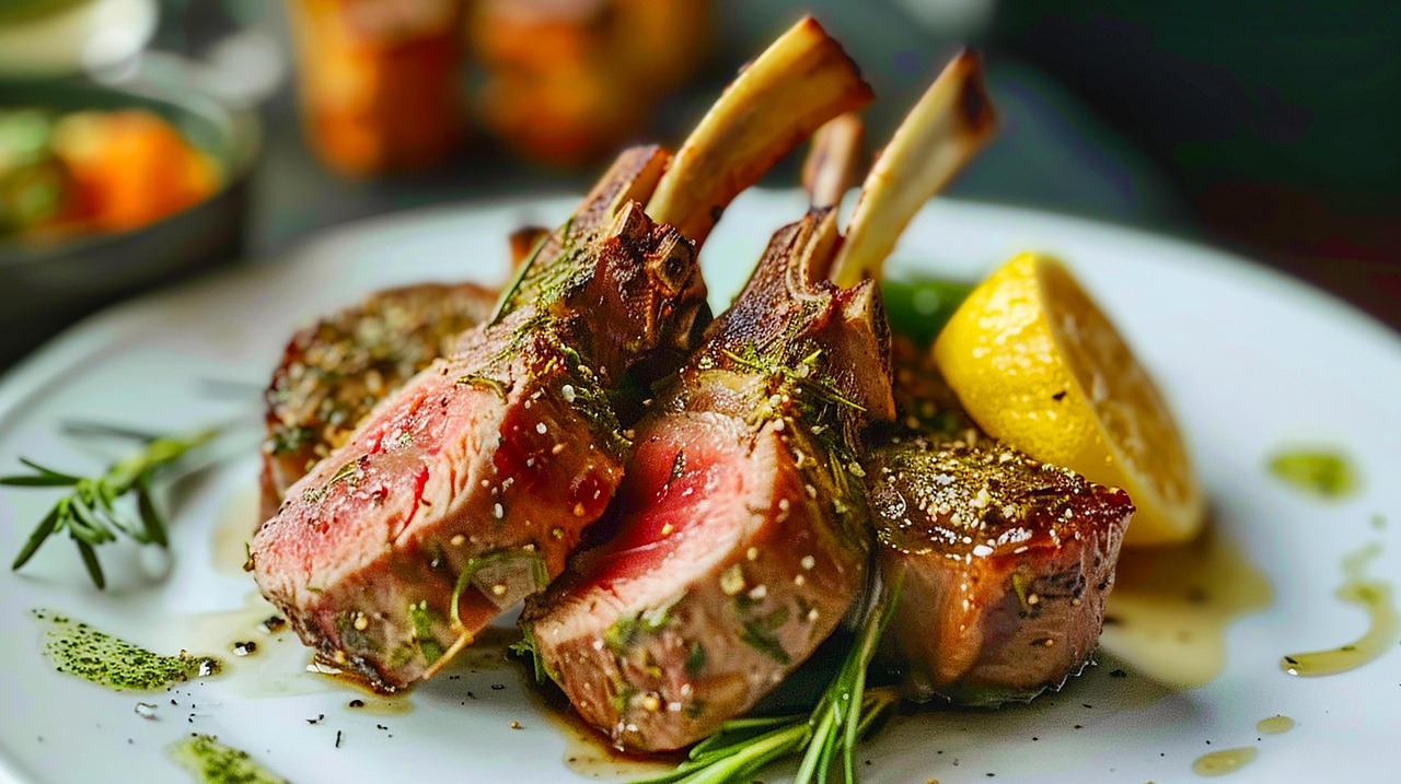 Download French Rosemary Lamb Chops, Lamb Chops, Lamb. Royalty-Free ...