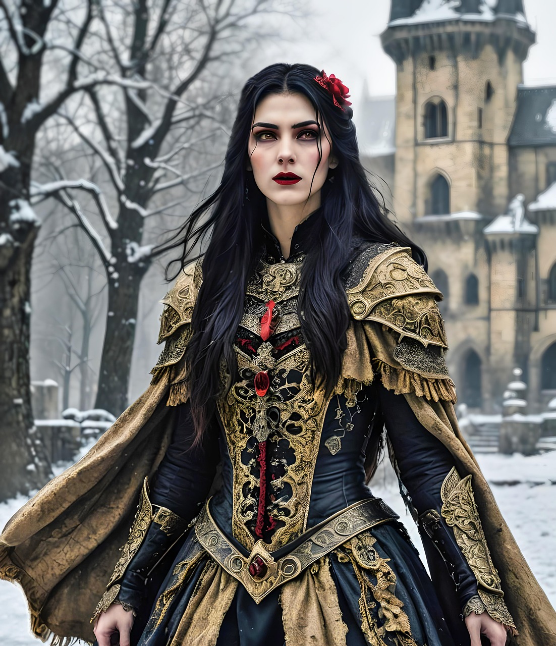 Download Woman, Cosplay, Pose. Royalty-Free Stock Illustration Image ...