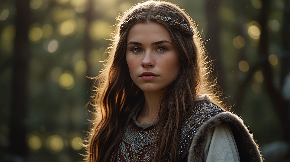 Download Portrait Keywords, Nordic Warrior, Piercing Eyes. Royalty-Free ...