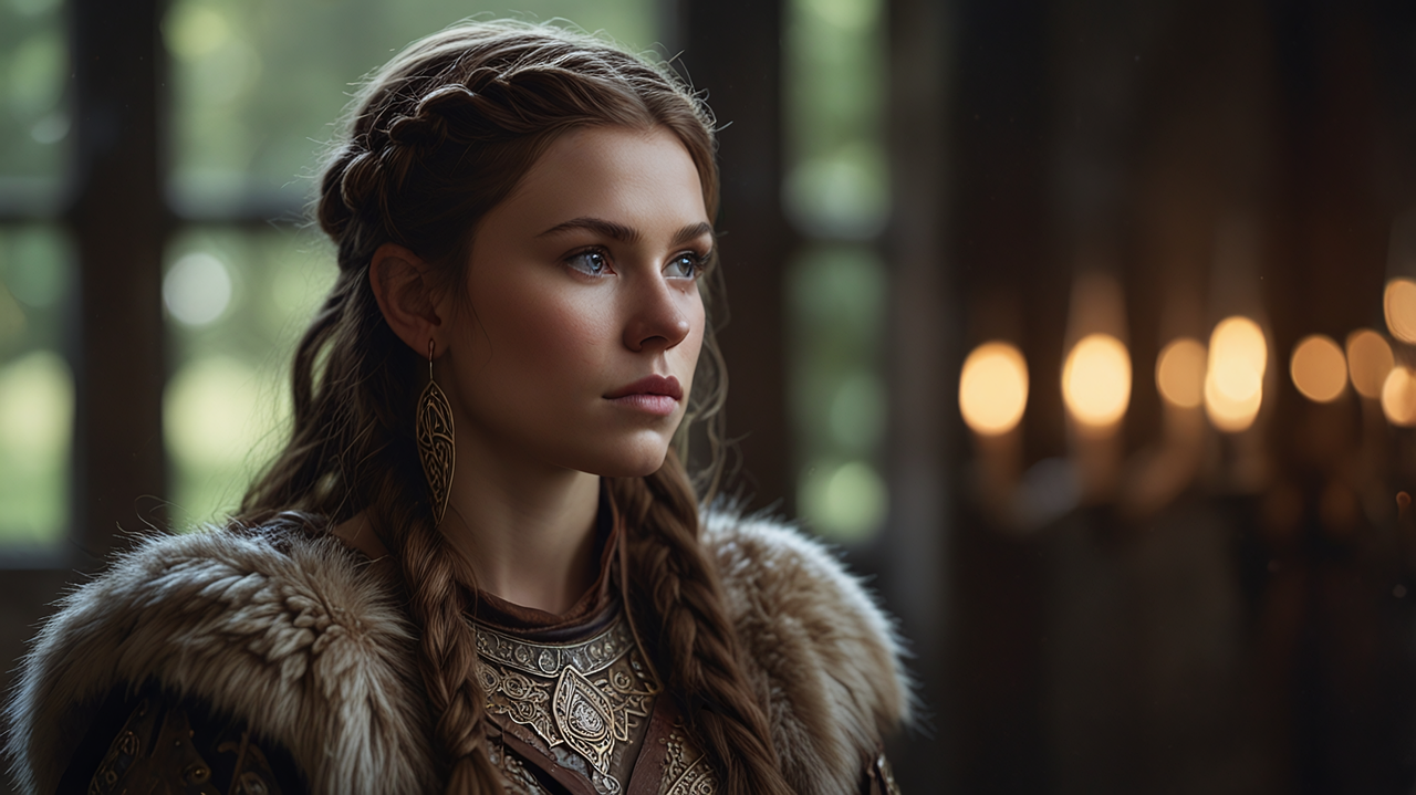 Download Portrait Keywords, Nordic Warrior, Piercing Eyes. Royalty-Free ...