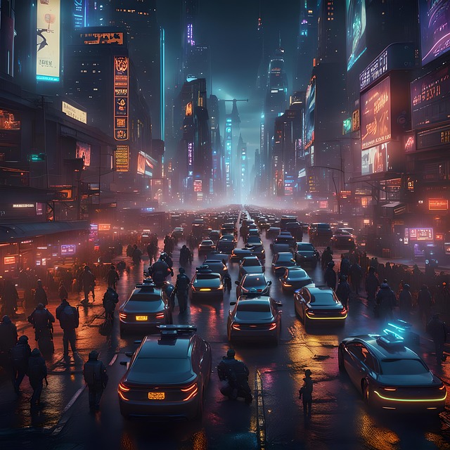 Cyberpunk Kota Gotham - Gambar gratis di Pixabay - Pixabay