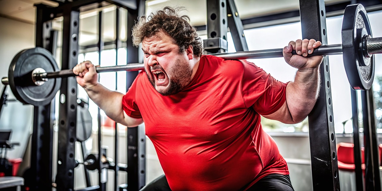 Download Ai Generated, Man, Obesity. Royalty-Free Stock Illustration ...