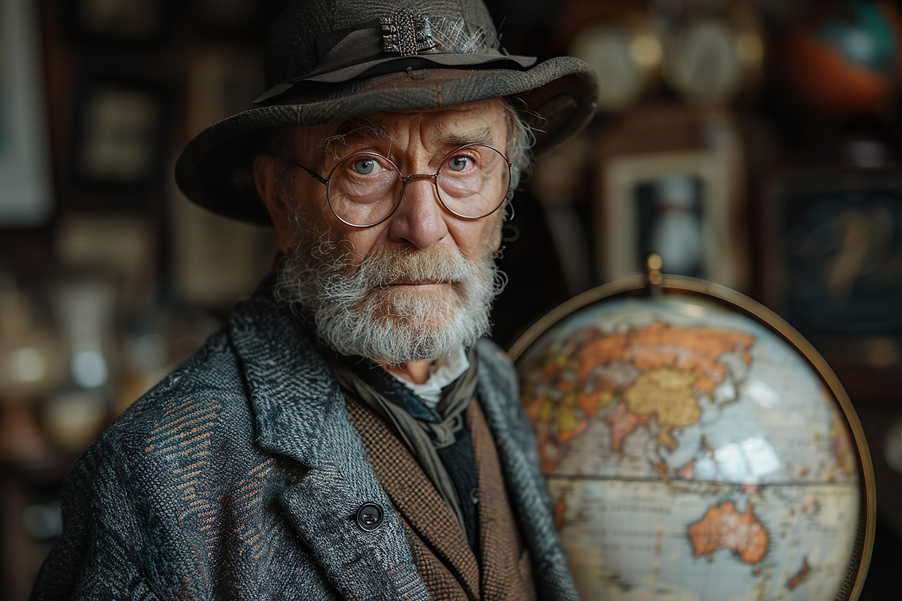 Download Traveling Grandfather, Grandfather, Grandpa. Royalty-Free ...