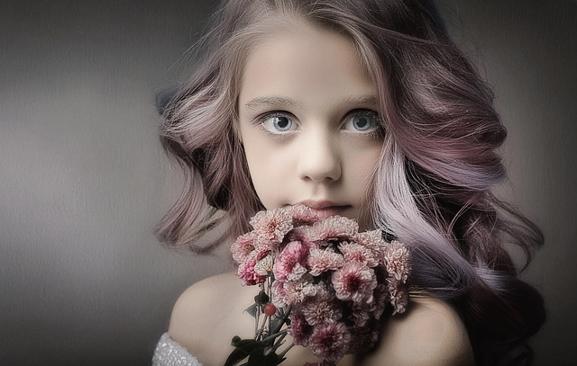 Download Portrait, Child, Innocence. Royalty-Free Stock Illustration ...