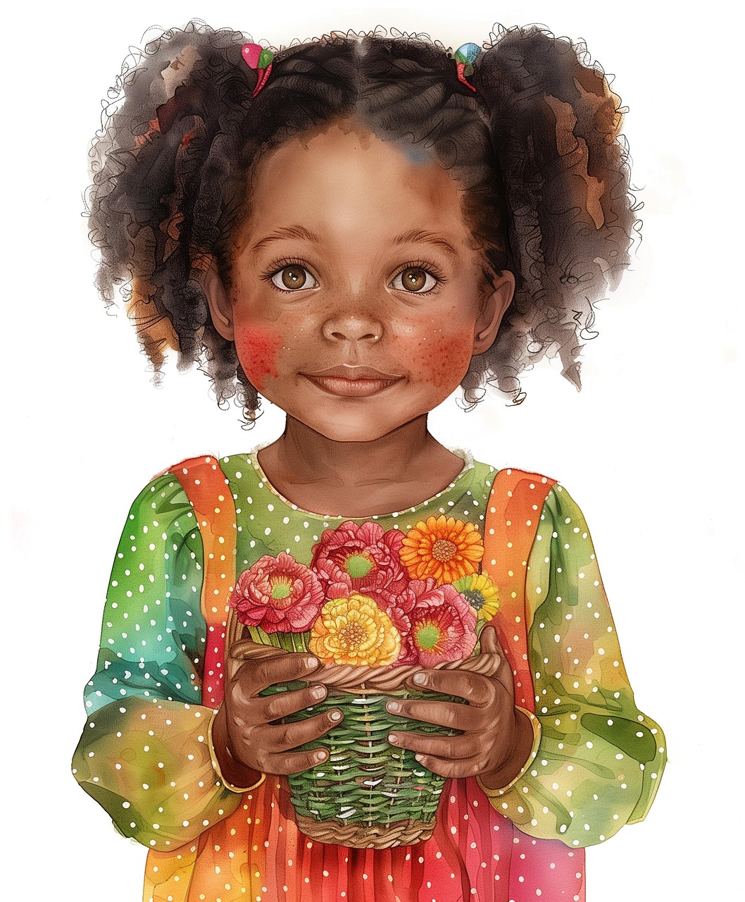 Explore 30,983+ Free Girl Holding Flower Illustrations: Download Now ...