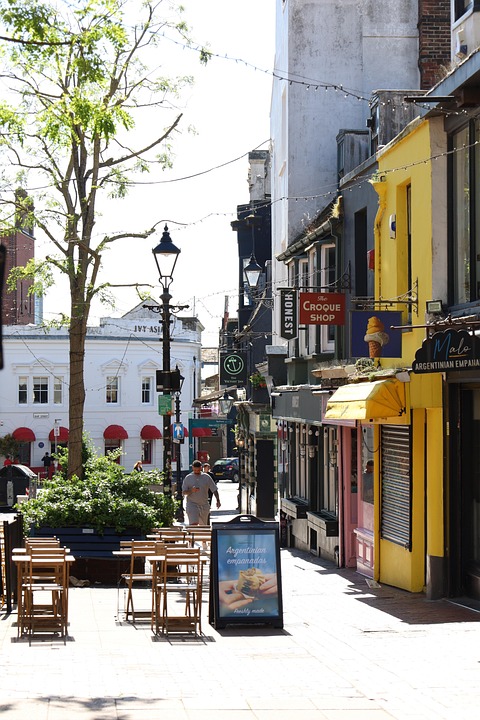 Brighton Die Gassen Cafe - Kostenloses Foto auf Pixabay