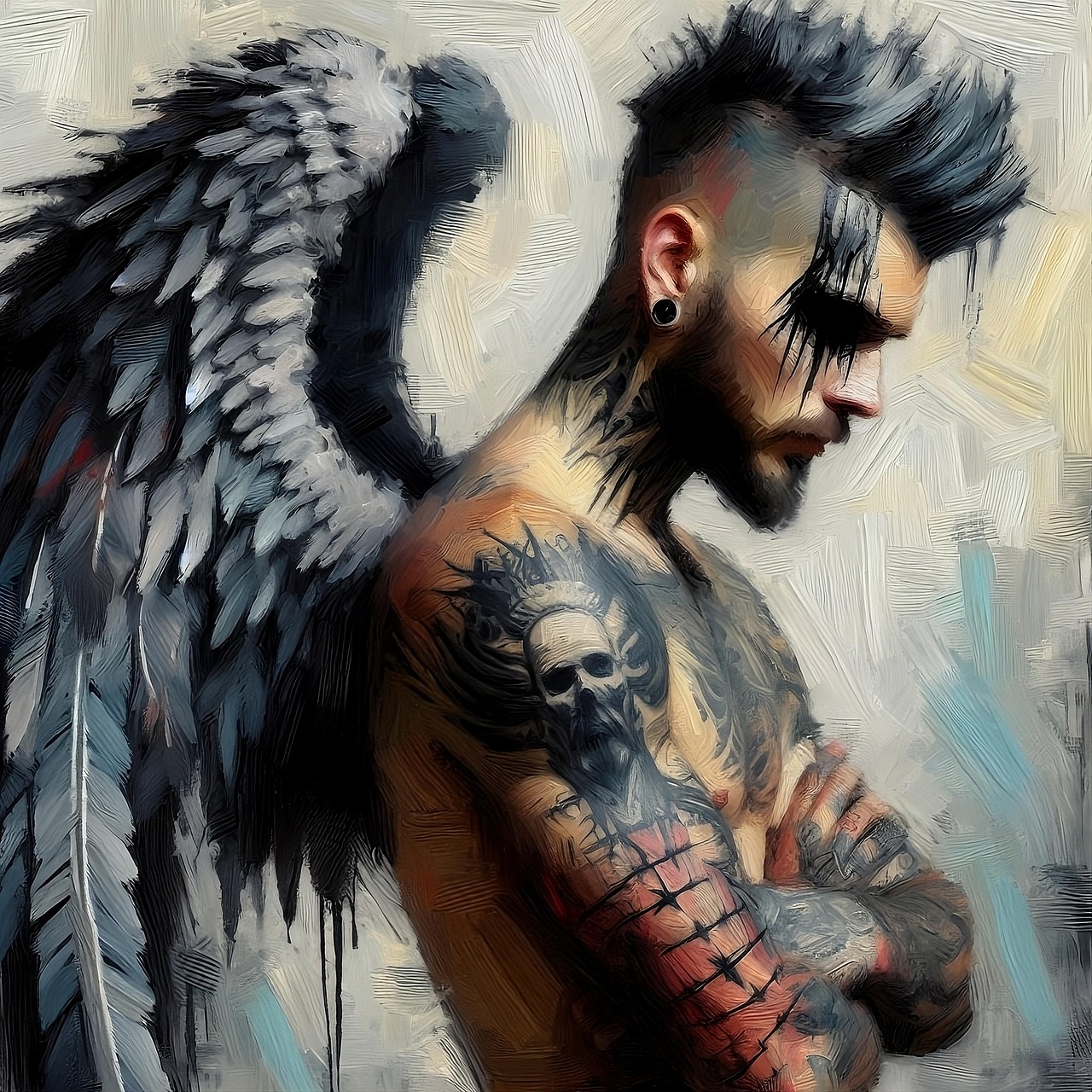 Download Angel, Dark, Nature. Royalty-Free Stock Illustration Image ...