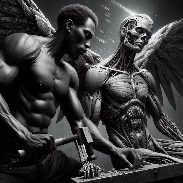 Download Fallen Angel, Angel, Sculpture. Royalty-Free Stock ...