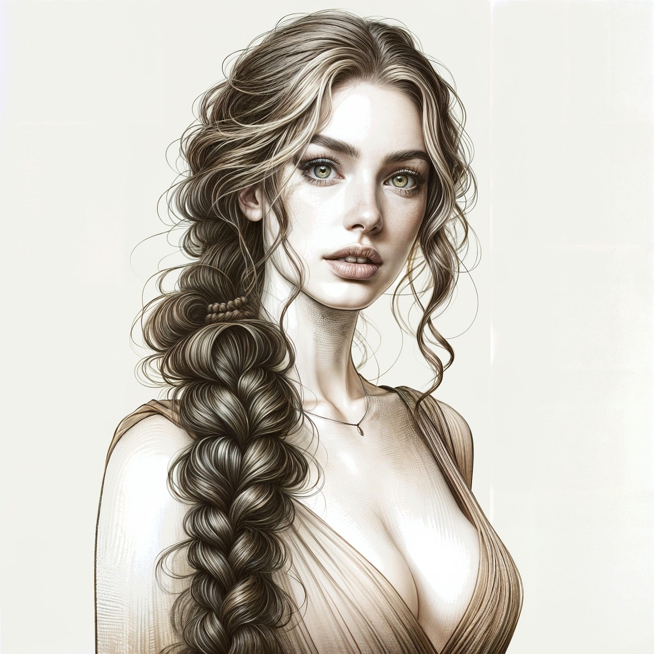 Download Braid Girl Neck Royalty Free Stock Illustration Image Pixabay