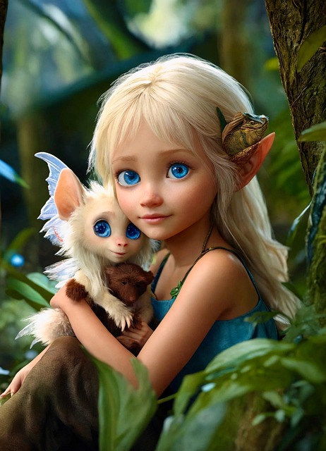 Download Beautiful Elfin Pretty Royalty Free Stock Illustration Image Pixabay