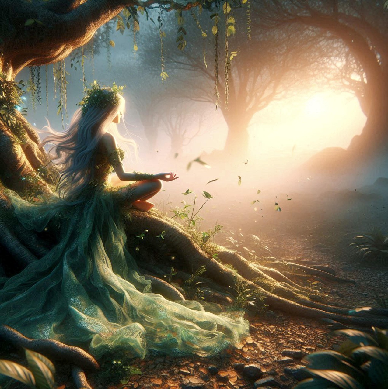 Download Elf, Fairy, Sunrise. Royalty-Free Stock Illustration Image ...