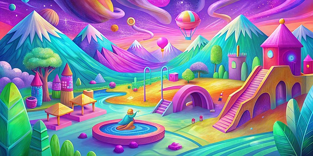 Download Abstract Background, Childish, Colorful. Royalty-Free Stock ...