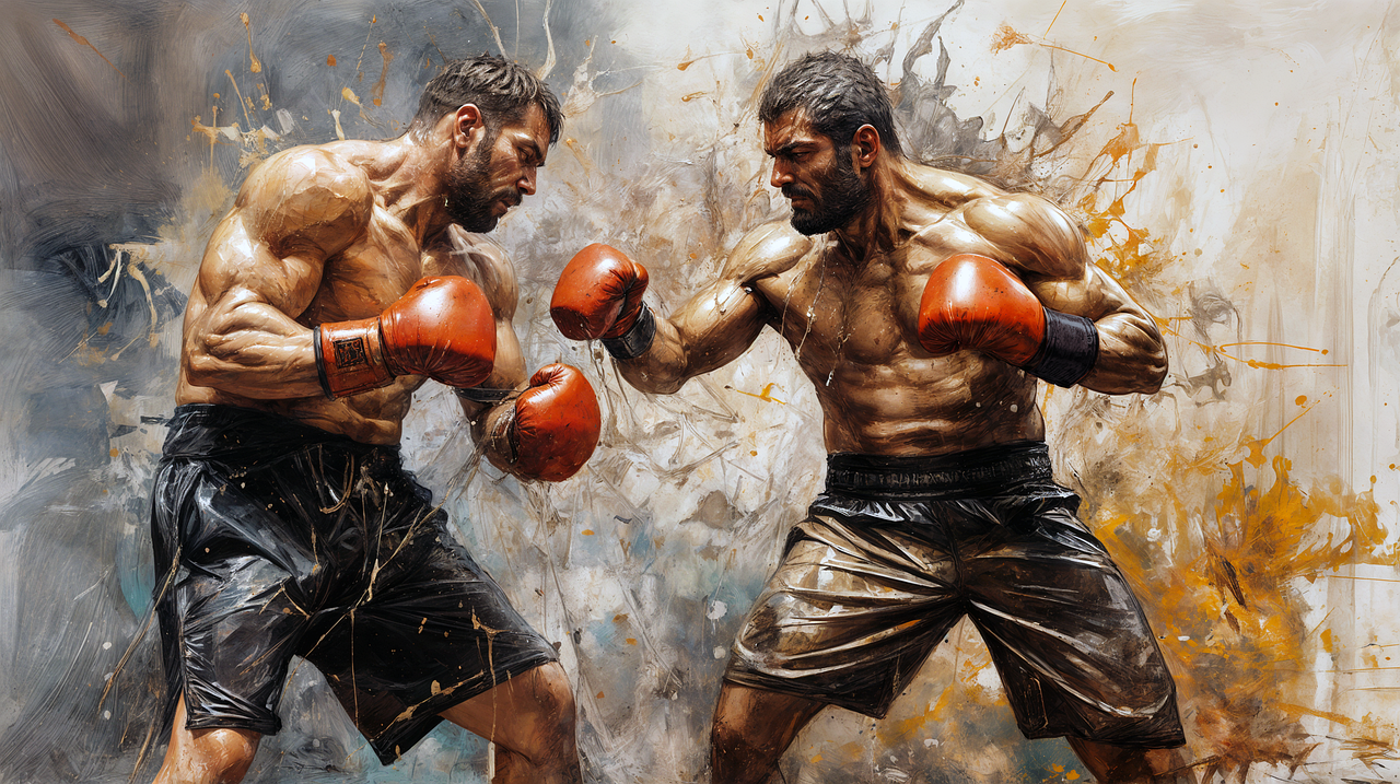 Download Boxers, Fight, Men. Royalty-Free Stock Illustration Image ...