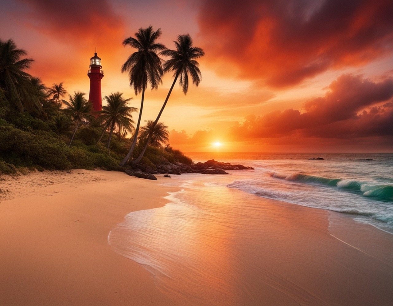 Download Woman, Lighthouse, Sea. Royalty-Free Stock Illustration Image ...
