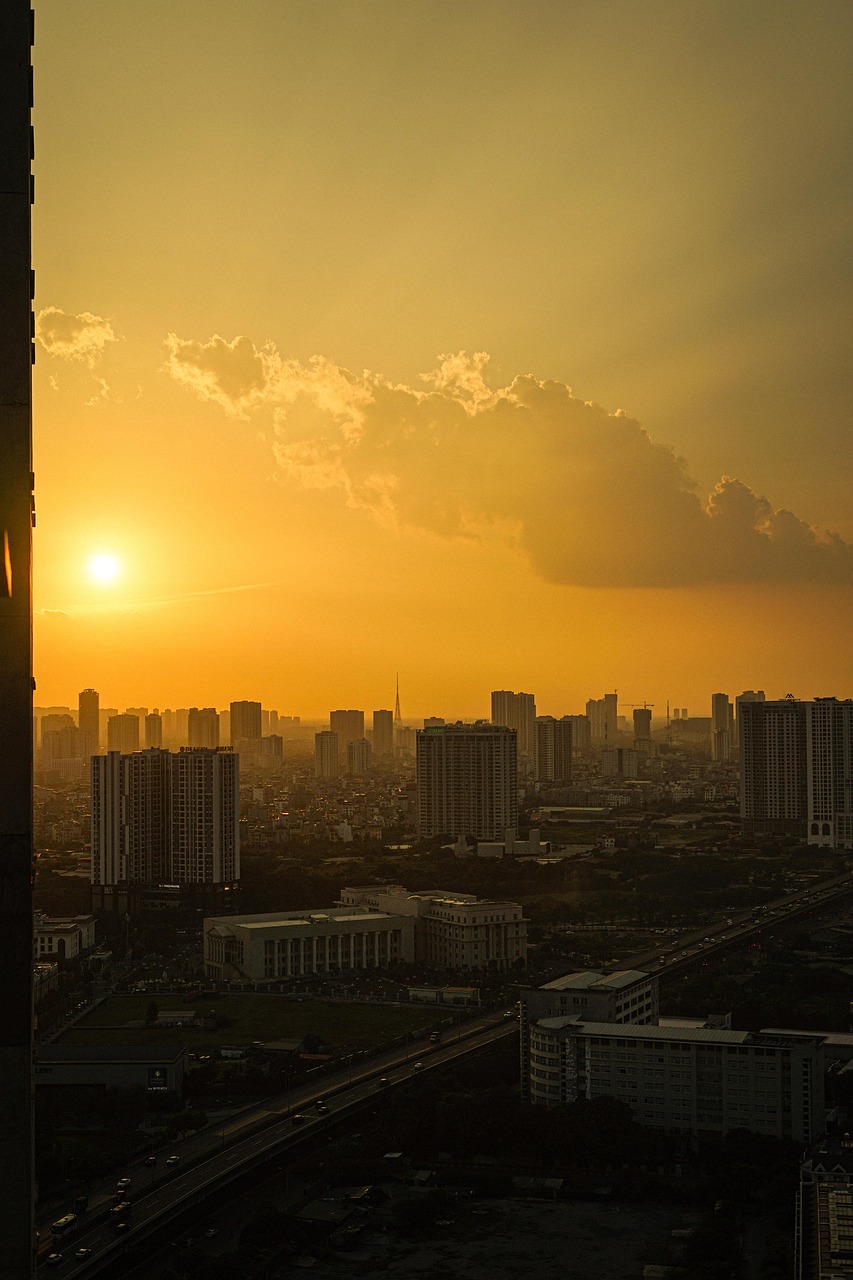 Sunset Building - Free photo on Pixabay