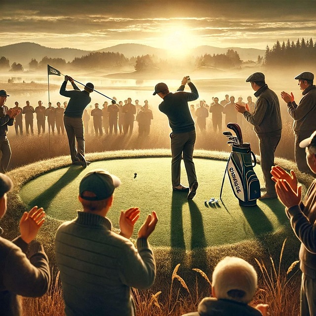 Download Golf Tournament, Golfers, Spectators. Royalty-Free Stock ...