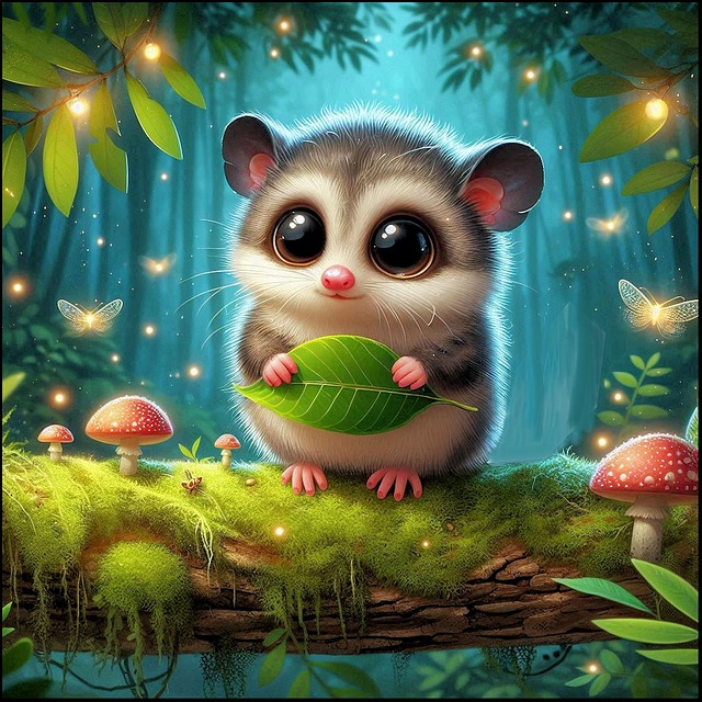Download Cute, Creature, Big Eyes. Royalty-Free Stock Illustration ...