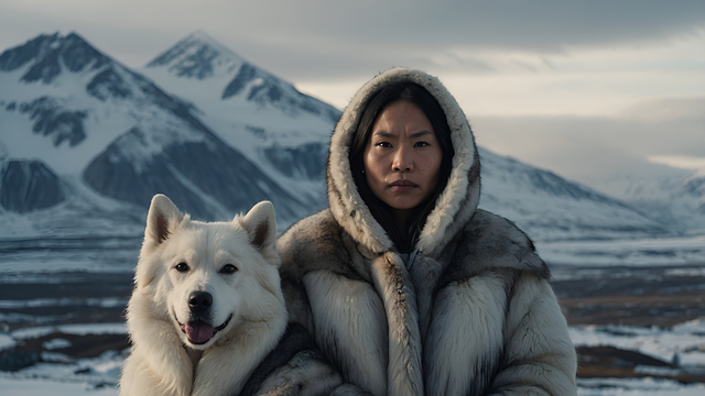 Download Inuit Woman, North, Indigenous. Royalty-Free Stock ...