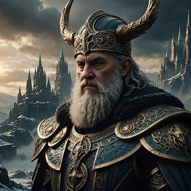 Download Odin, Man, Fire. Royalty-Free Stock Illustration Image - Pixabay