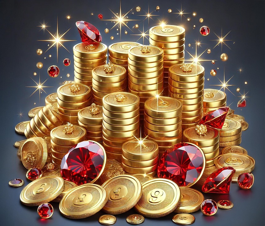 Download Gold, Coins, Wealth. Royalty-Free Stock Illustration Image ...