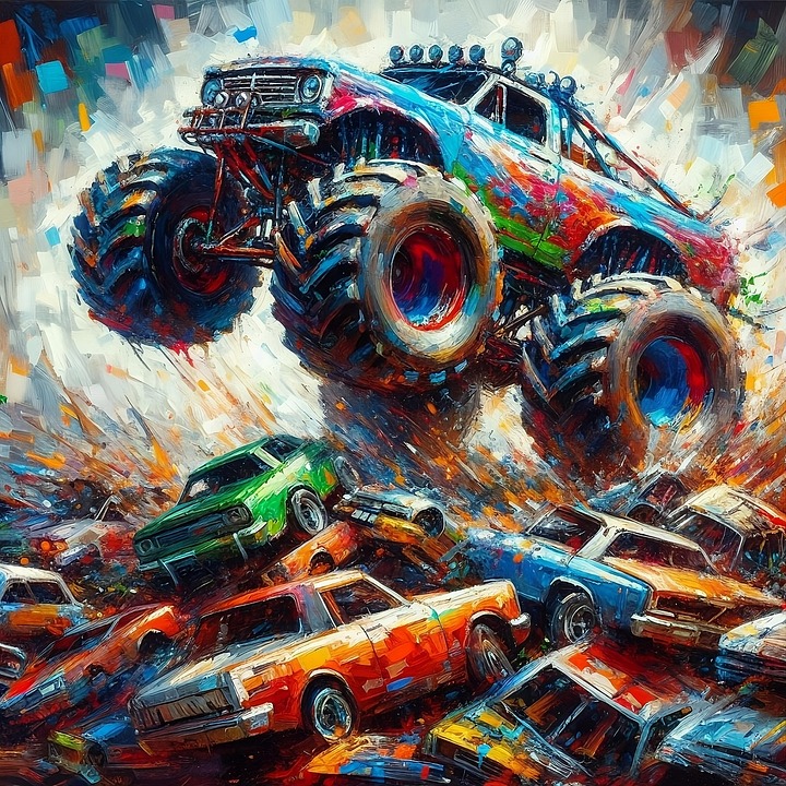 Download Monster Truck, Art, Ride. Royalty-Free Stock Illustration ...
