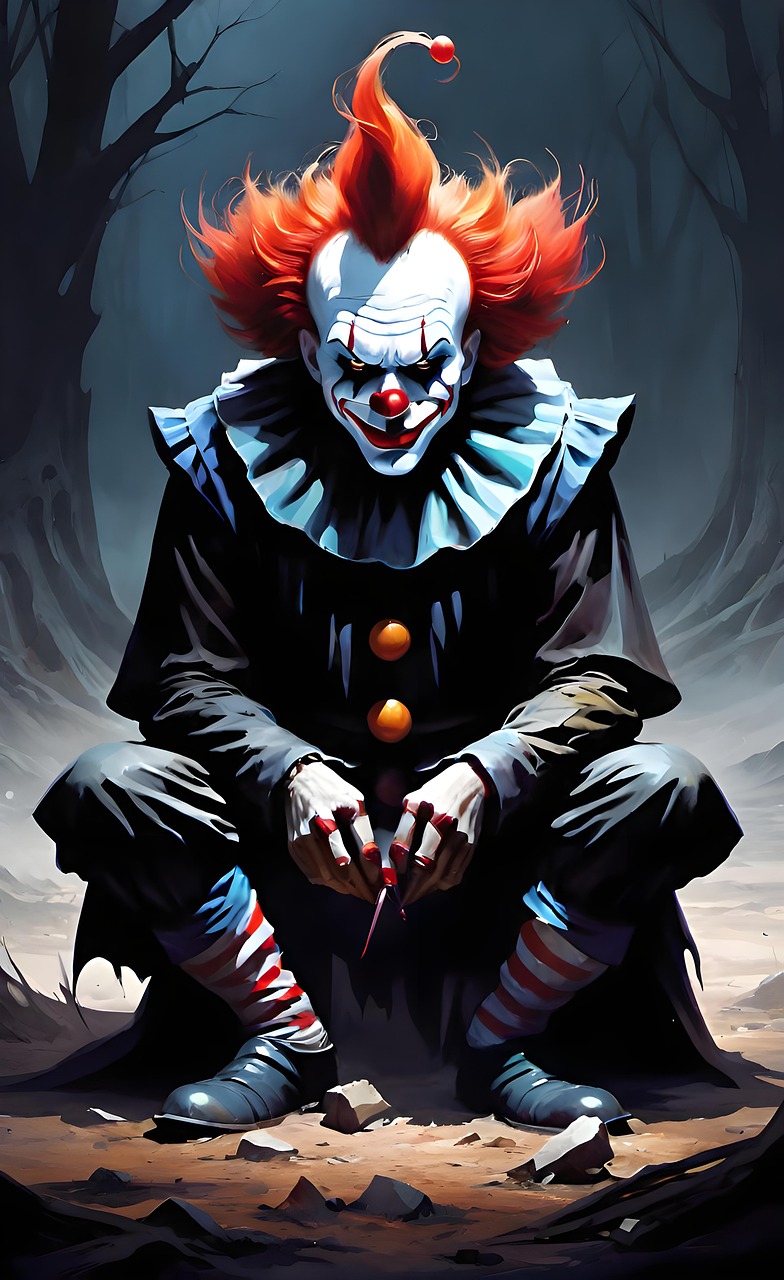 Download Clown, Gothic, Sinister. Royalty-Free Stock Illustration Image ...