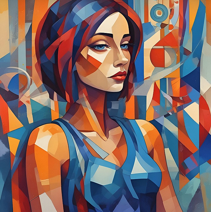 Download Woman, Portrait, Cubism. Royalty-Free Stock Illustration Image ...