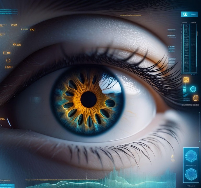 Download Beautiful Aye, Digital Eye, Cyber Security Eye. Royalty-Free ...