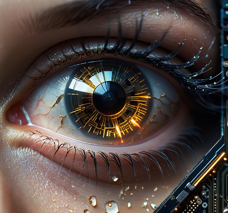 Download Beautiful Aye, Digital Eye, Cyber Security Eye. Royalty-Free ...