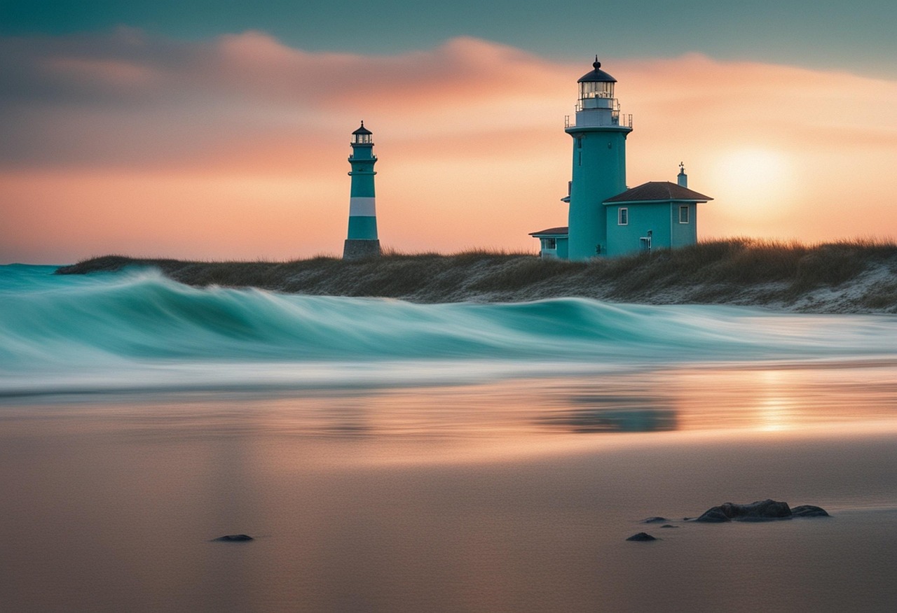 Download Woman, Lighthouse, Sea. Royalty-Free Stock Illustration Image ...