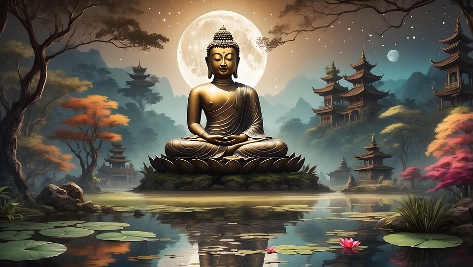 Download Buddha, Buddhism, Meditation. Royalty-Free Stock Illustration ...