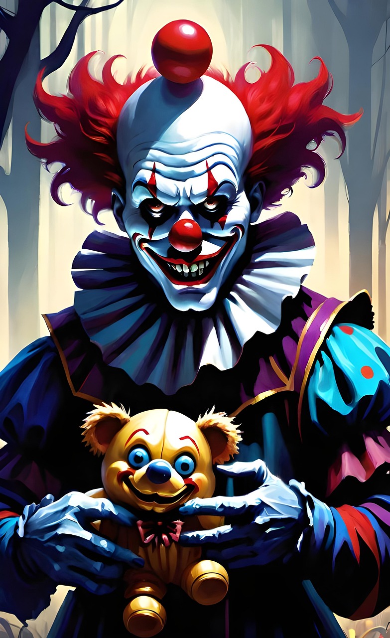 Download Clown, Teddy, Hat. Royalty-Free Stock Illustration Image - Pixabay