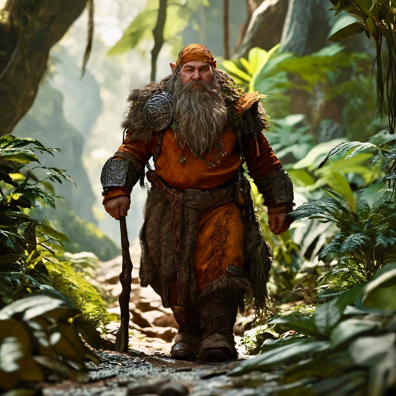 Download Jungle, Pathway, Dwarf. Royalty-Free Stock Illustration Image ...
