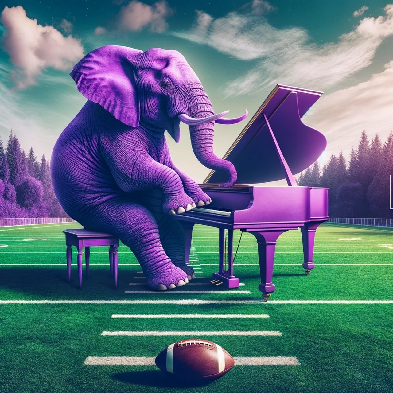 Download Elephant, Tusks, Purple. Royalty-Free Stock Illustration Image ...