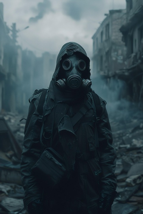 Download Post-Apocalyptic, Survivor, Tattered Clothing. Royalty-Free ...